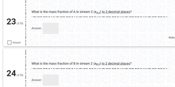 Solved Stream 3 Stream 1n6=7xA,6=0.32xn,6=0.68 A system | Chegg.com