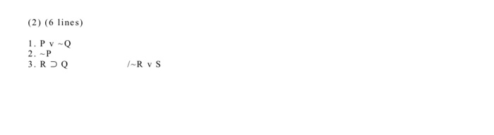 Solved * Using only the eight rules of implication, | Chegg.com