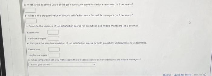 Solved (very dissatisfied) to a high of 5 (very satisfled). | Chegg.com