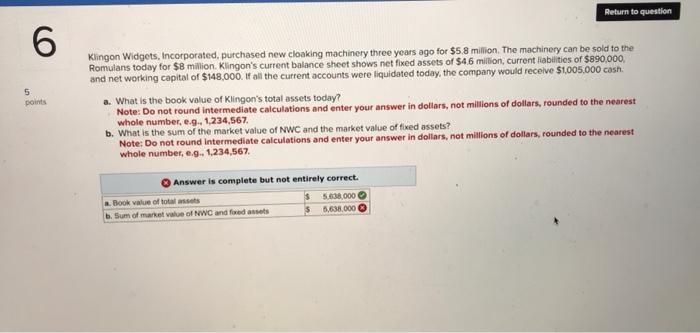 Solved Klingon Widgets, Incorporated, purchased new cloaking | Chegg.com