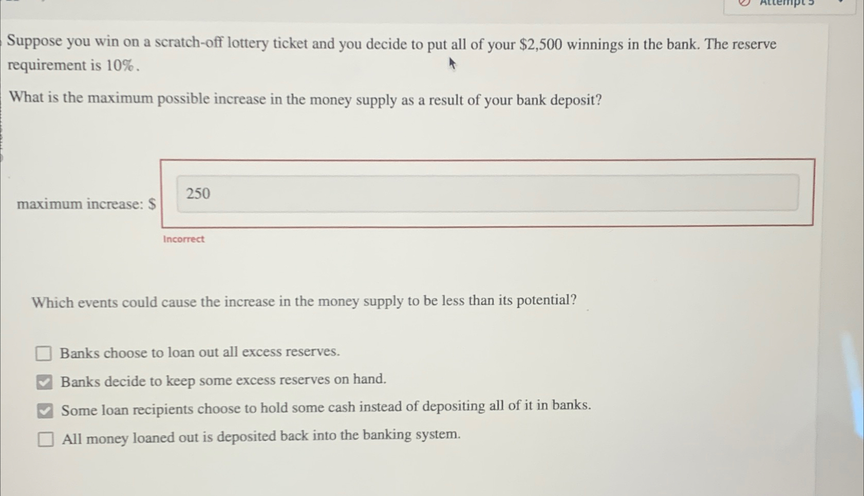 Solved Suppose you win on a scratch-off lottery ticket and | Chegg.com