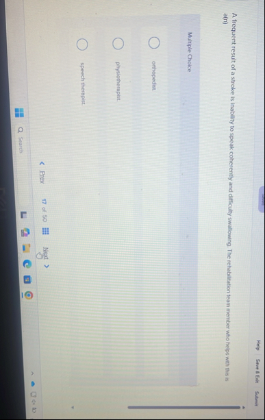 Solved cherHelpSteve 8 ﻿ExitSubmitA frequent result of a | Chegg.com