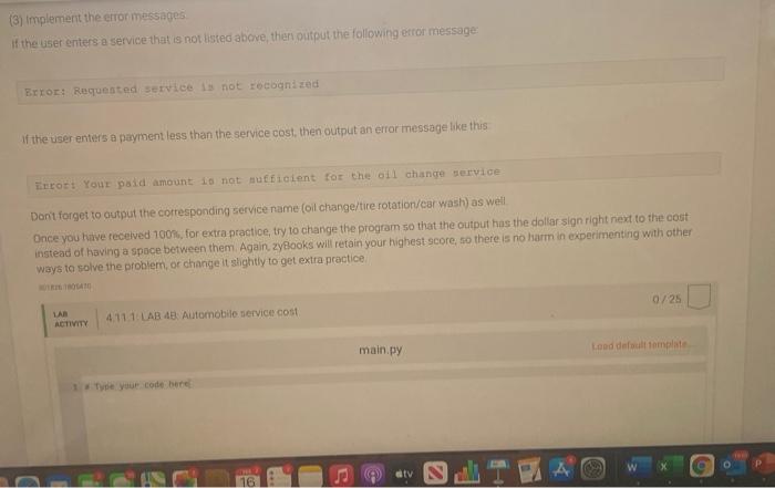 Solved Overview To create a program that calculates the cost | Chegg.com