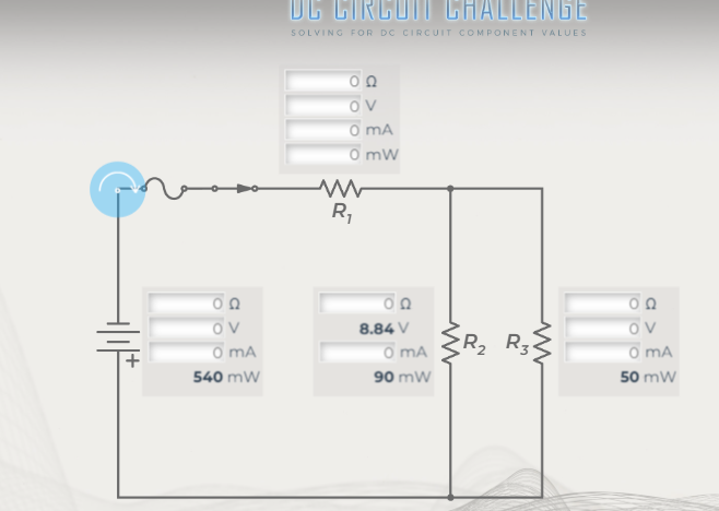 Solved Solve the series/parallel combination circuit, with | Chegg.com