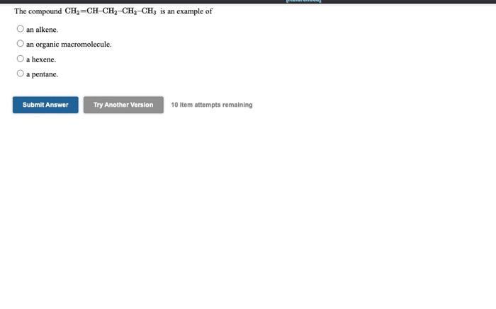 Solved Name the following compound using the prefixed | Chegg.com