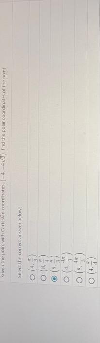 Solved Select the correct answer below: | Chegg.com