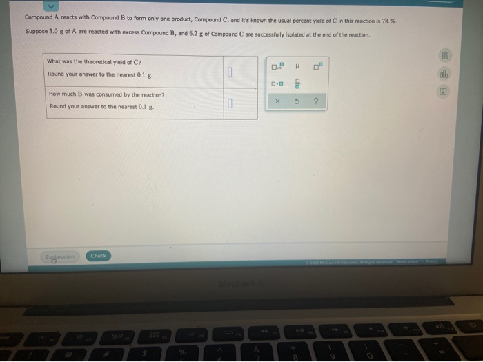 Solved Compound A reacts with Compound B to form only one | Chegg.com