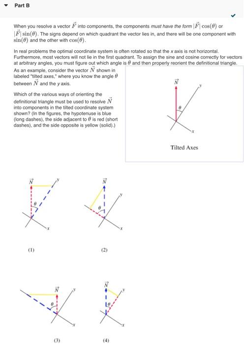 Solved Why is the answer "-Nsin(theta) and Ncos(theta) for | Chegg.com