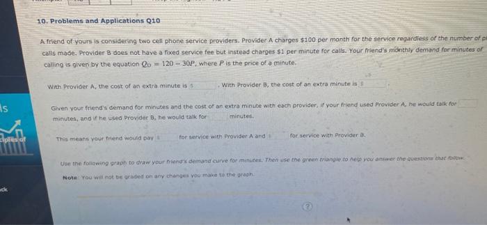 Solved 10. Problems and Applications Q10 A friend of yours | Chegg.com