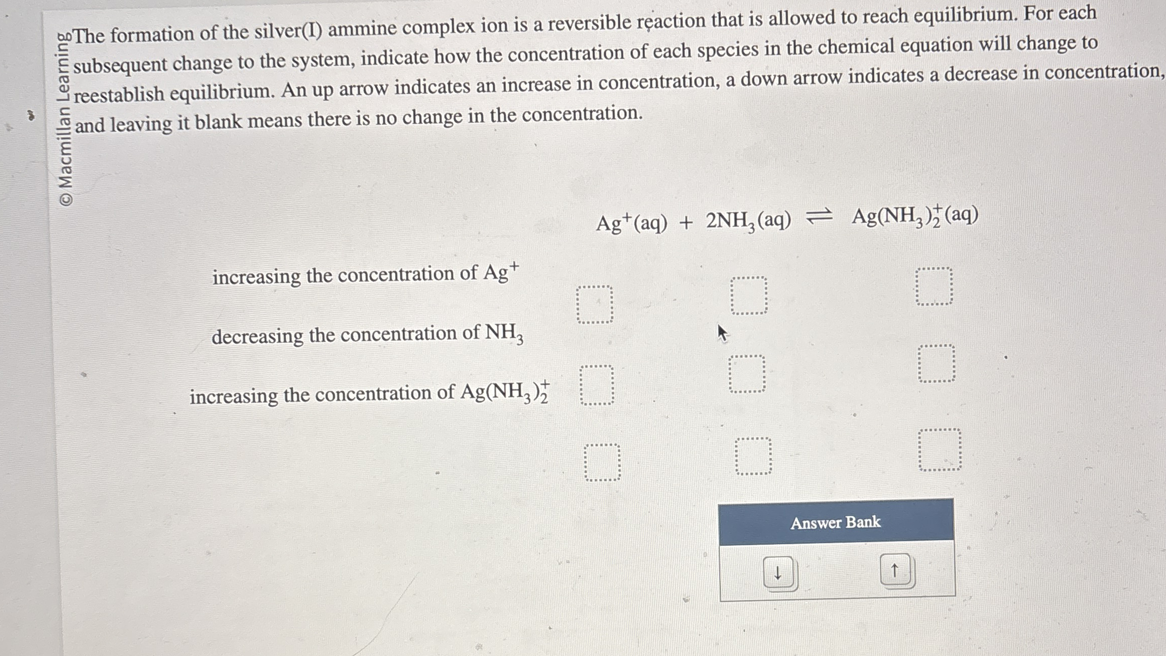 Solved ?@∞ ﻿The formation of the silver(I) ﻿ammine complex | Chegg.com