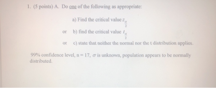 Solved (5 points) B. Use the margin of error, confidence | Chegg.com