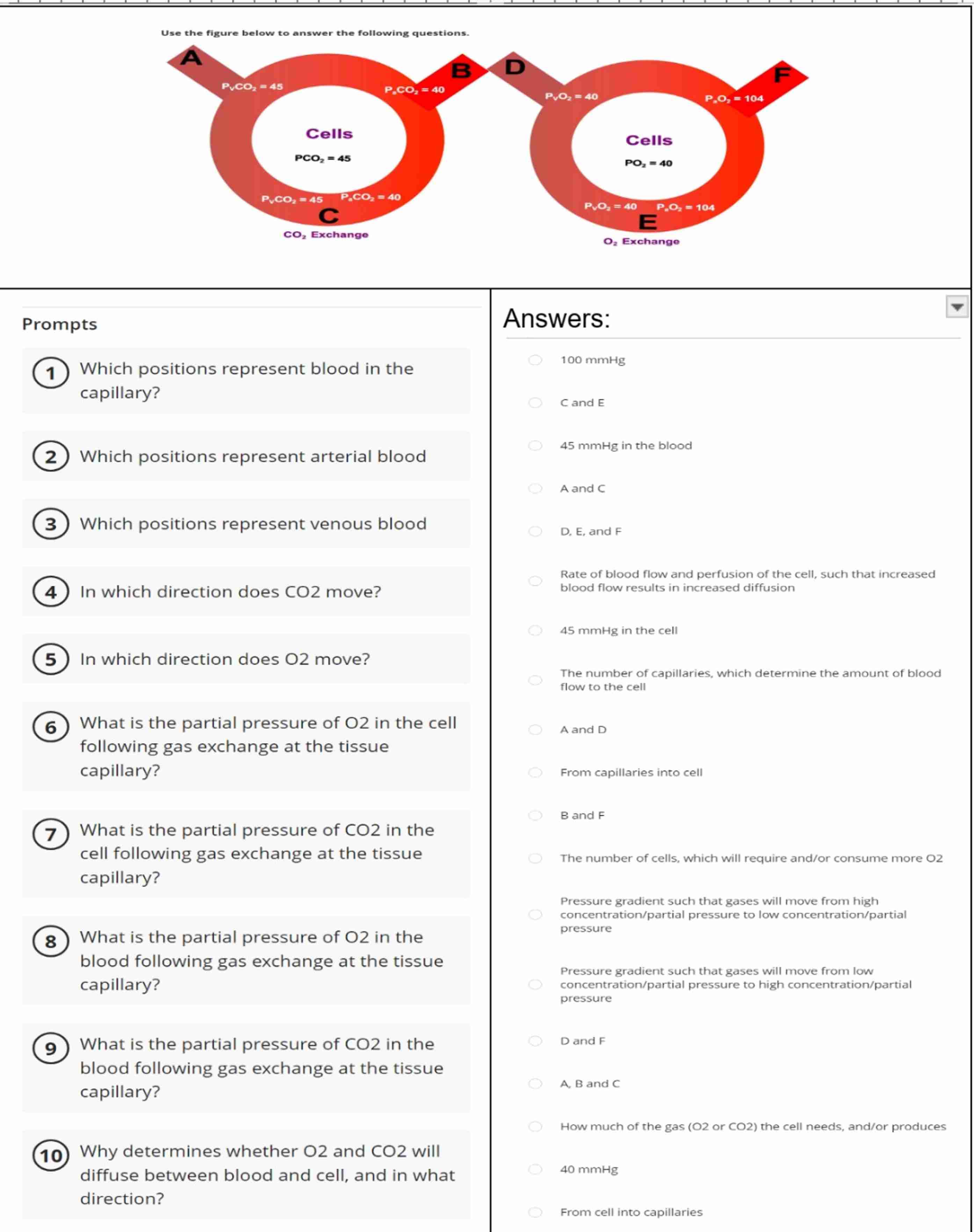 Solved Answer the following matching question | Chegg.com