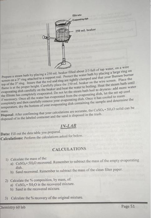 Solved i need help with objective and procedure and setting | Chegg.com