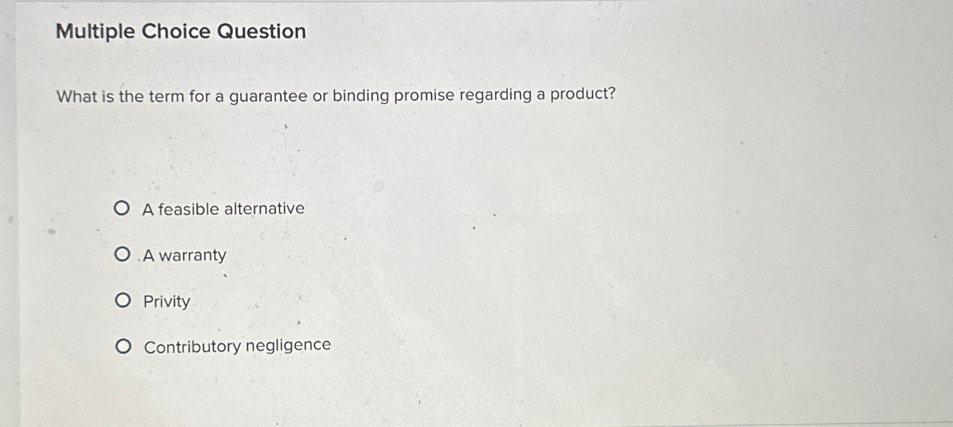 Solved Multiple Choice QuestionWhat is the term for a | Chegg.com