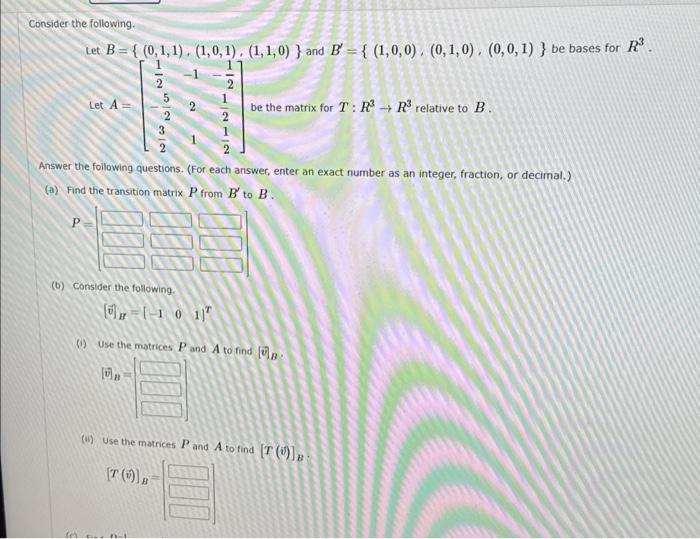 Solved Consider the following. Let | Chegg.com