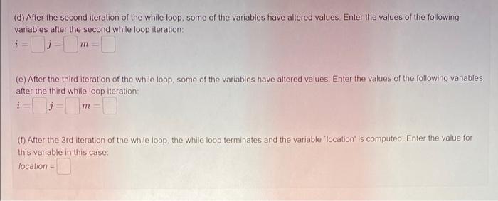 Solved procedure binary search (x: integer, a, a,...,, | Chegg.com
