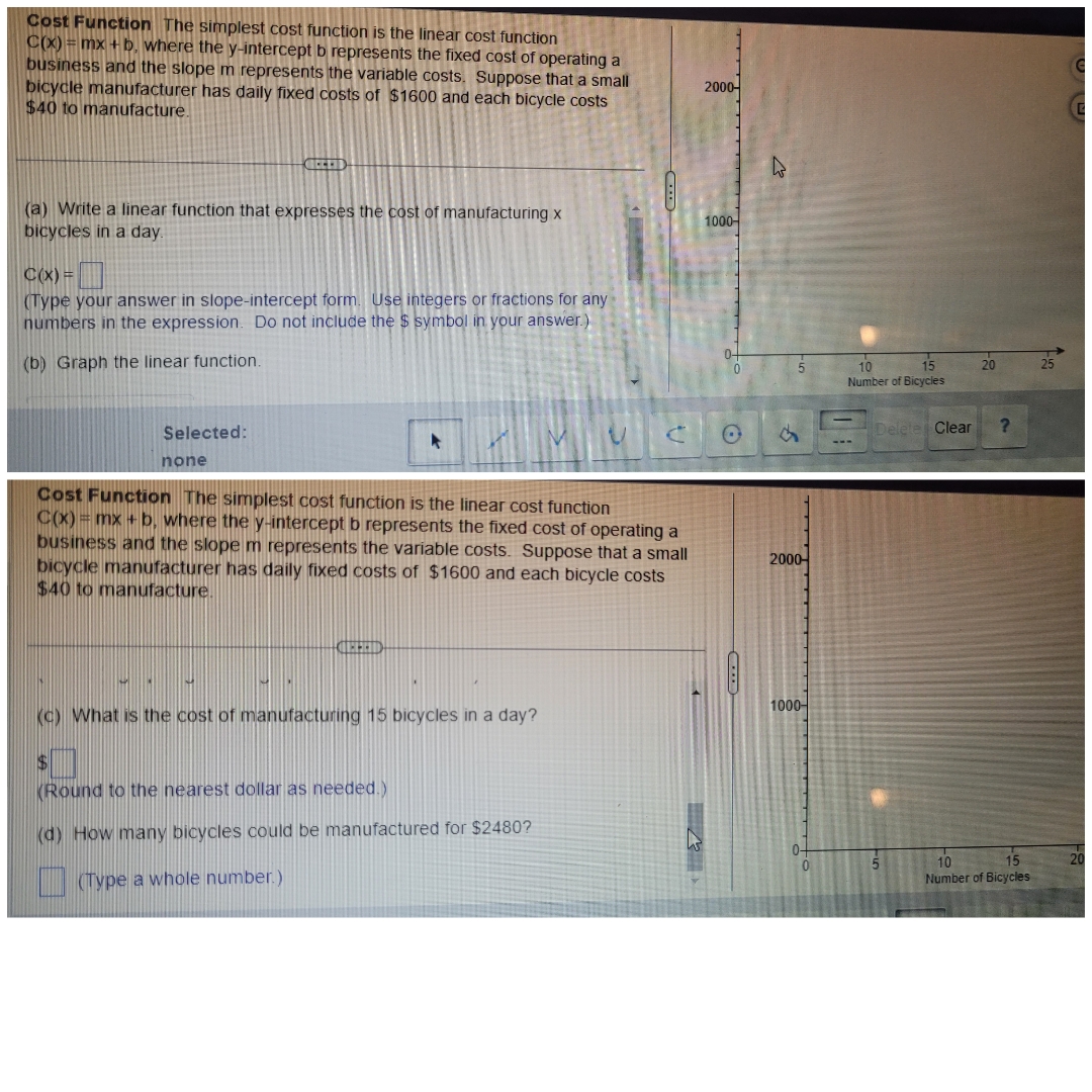 Solved Cost Function The simplest cost function is the | Chegg.com