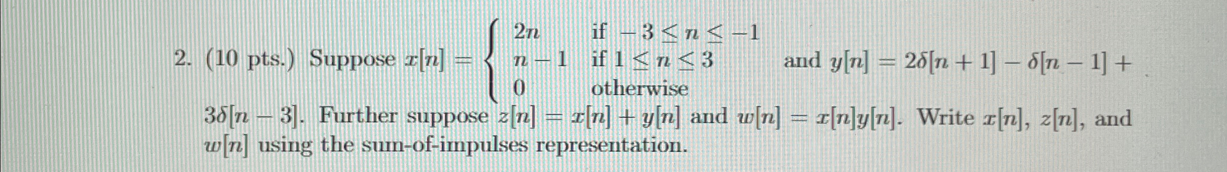 Solved (10 ﻿pts.) ﻿Suppose | Chegg.com