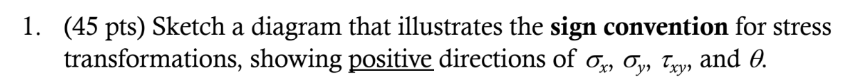 Solved (45 ﻿pts) ﻿Sketch a diagram that illustrates the sign | Chegg.com