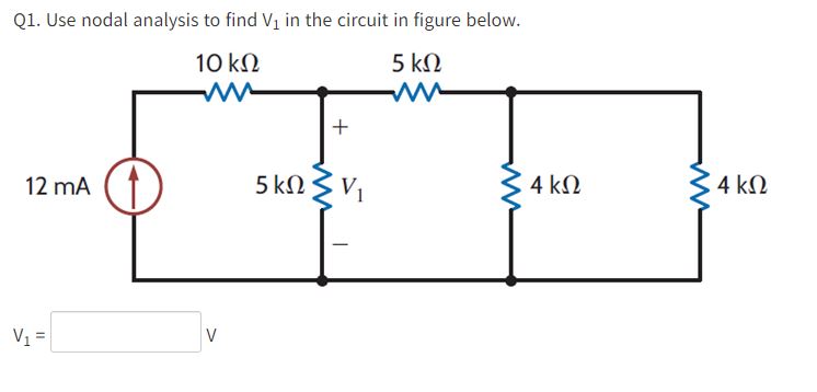 Solved Q2. ﻿Using nodal analysis, find Vo ﻿in the network in | Chegg.com