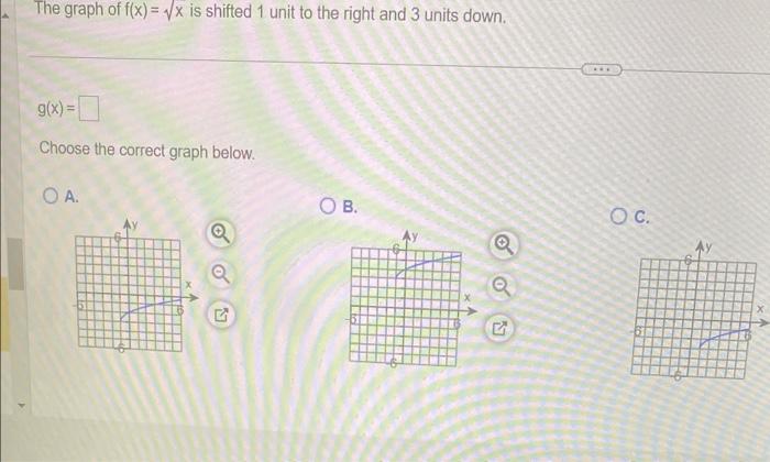 Solved graph of the function G occurs by applying a specific | Chegg.com