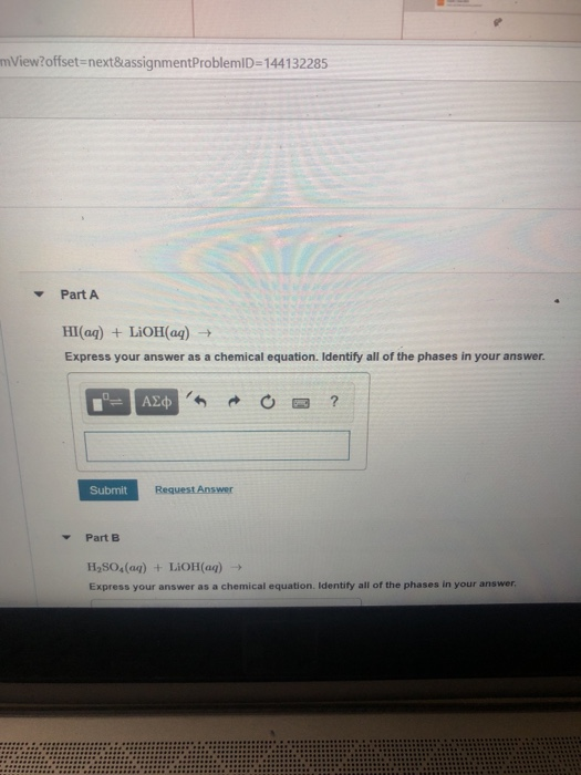 Solved mView?offset=next&assignmentProblemiD=144132285 Part | Chegg.com