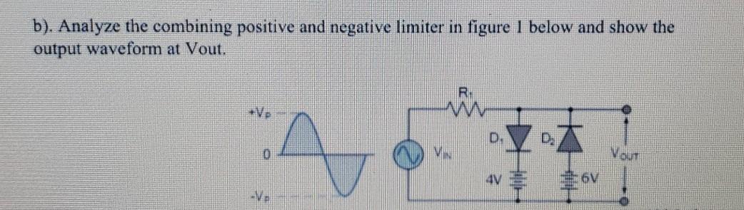 Solved b). Analyze the combining positive and negative | Chegg.com