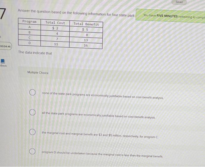 Solved answer the question based on the following | Chegg.com