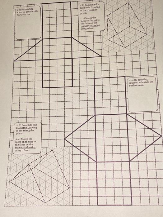 Net Drawing Of A Triangular Prism