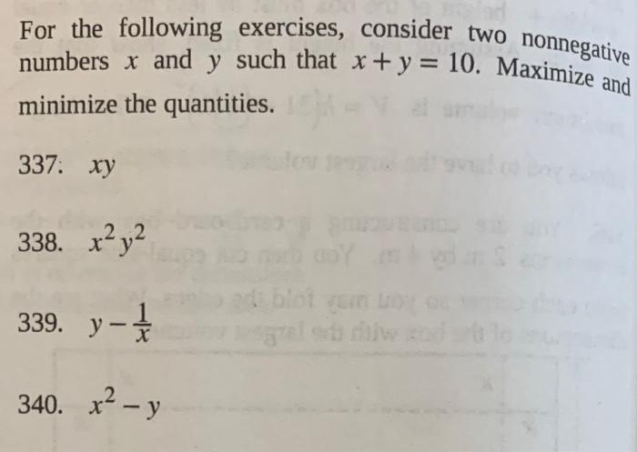 Solved For the following exercises, consider two nonnegative | Chegg.com Solved For the following exercises, consider two nonnegative | Chegg.com