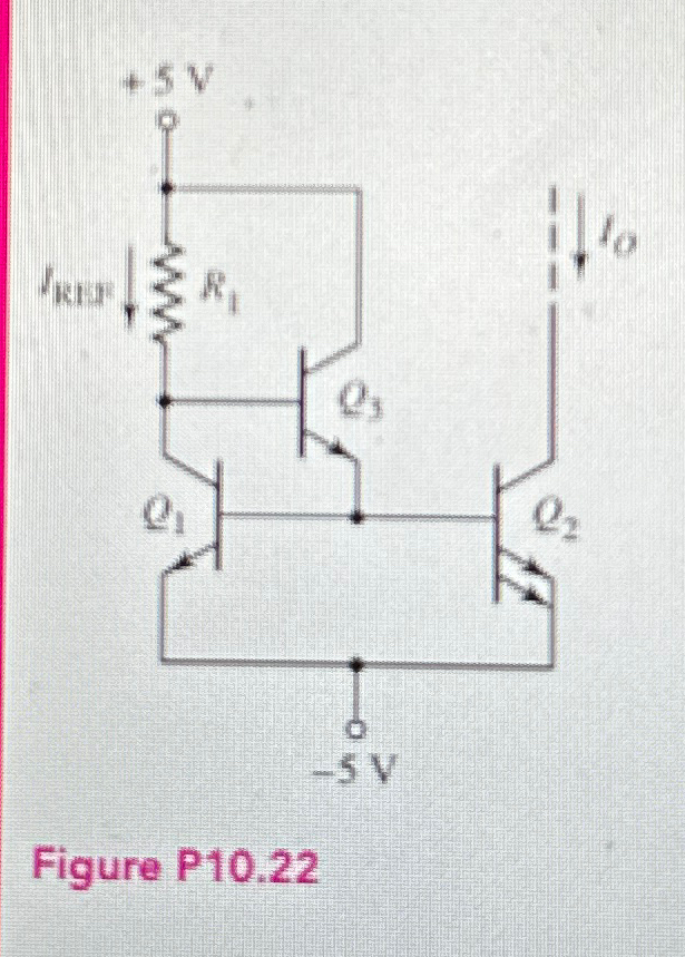 Solved 10.22 ﻿Consider the circuit in Figure P10.22. ﻿The | Chegg.com