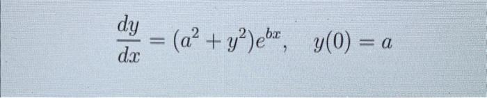 Solved Solve this PVI using the method of separable | Chegg.com