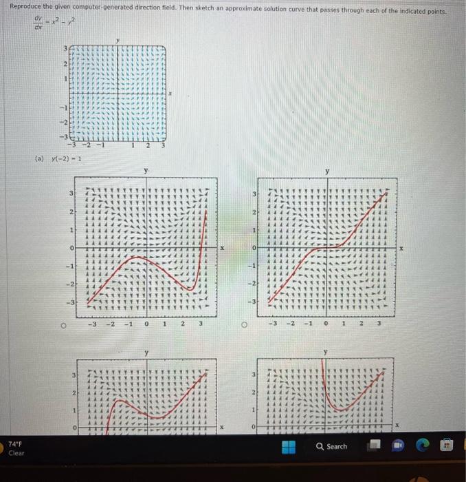 Solved Reproduce the given computer-generated direction. | Chegg.com