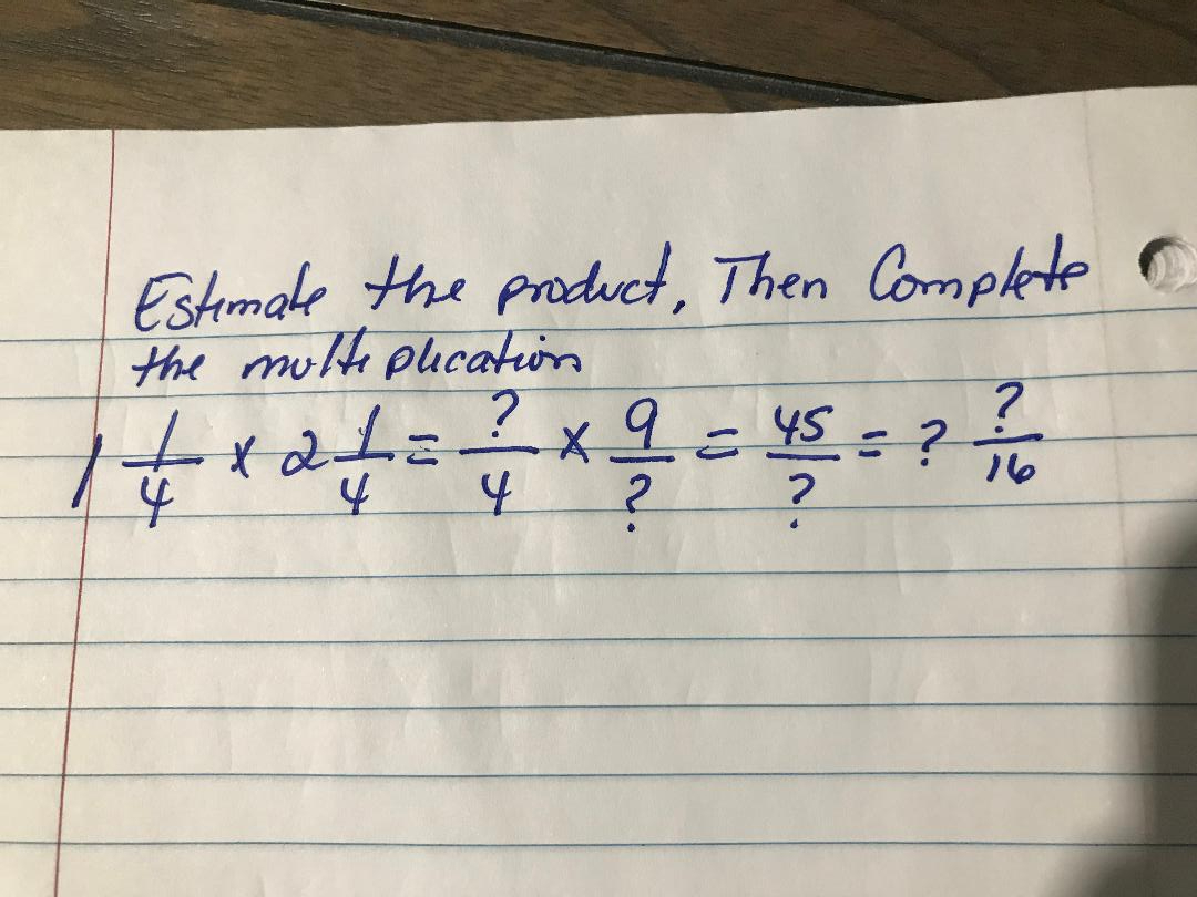 Solved Estimate the product. Then Complete the | Chegg.com