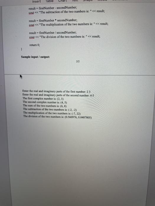Insert Table Chart Text Shape Media Comment Integrity | Chegg.com
