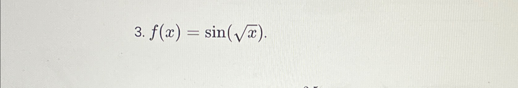 Solved f(x)=sin(x2).find the derivative | Chegg.com