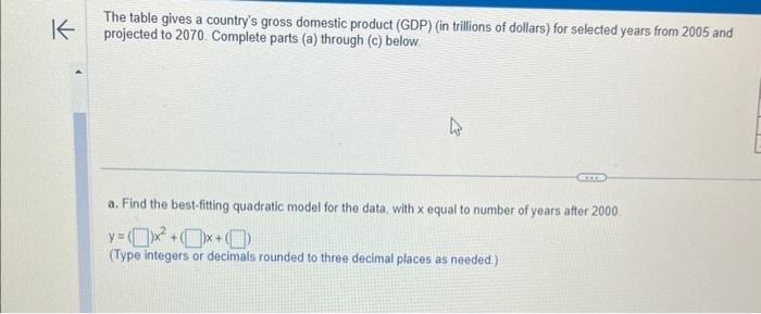 Solved 3.5 Question 7Please help solve parts A through BA) | Chegg.com