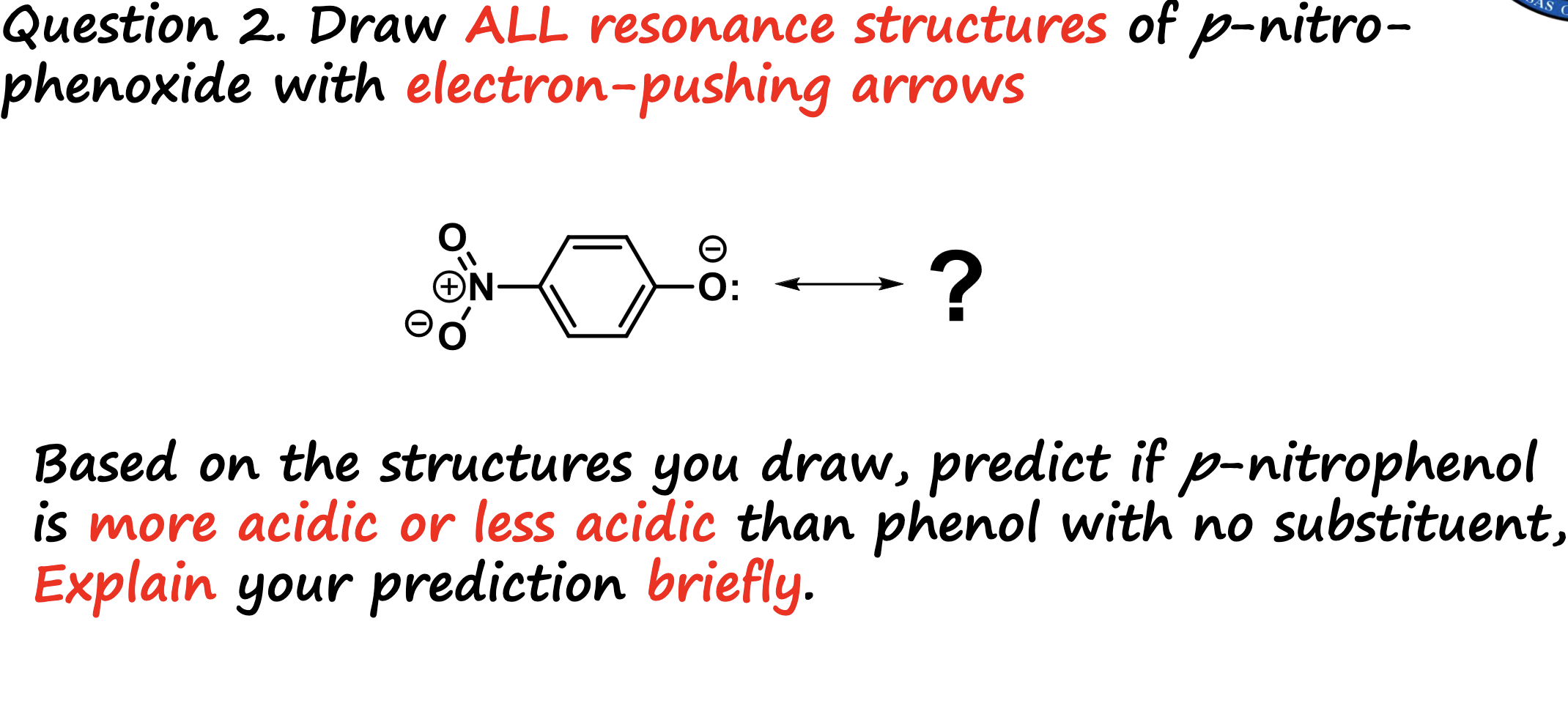 Solved Draw ALL resonance structures ofp-nitro-phenoxide | Chegg.com