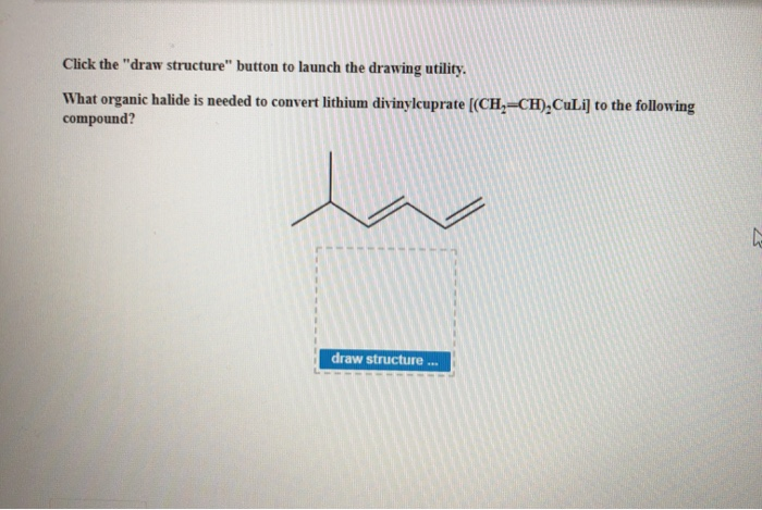 Solved Click the "draw structure" button to launch the | Chegg.com