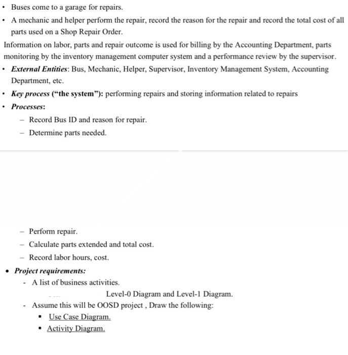 dfd level 0 and level onedraw use case diagram and | Chegg.com