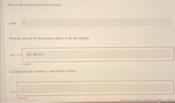 Solved For the reaction 2 A( g)+2 B( g)+C(g) 3G(g)+4 F( g) | Chegg.com