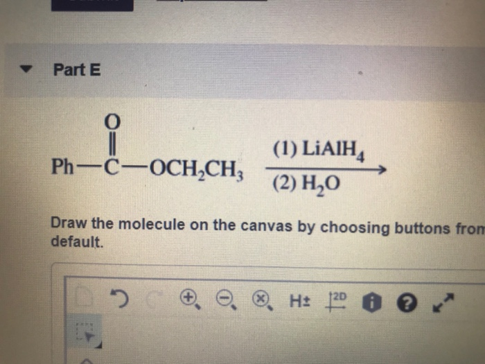 Solved draw tge molecules on the canvas by choosing buttons | Chegg.com