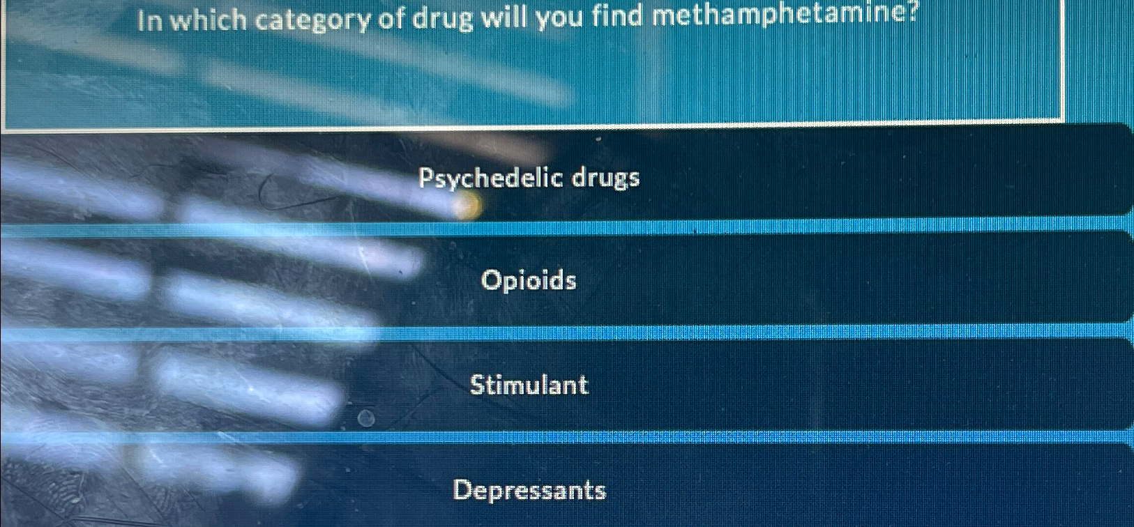 Solved In which category of drug will you find | Chegg.com