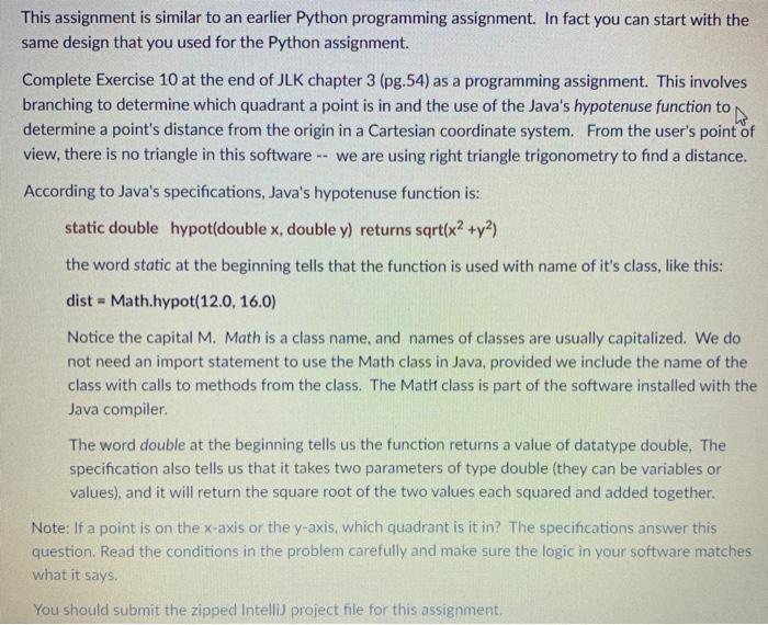 Solved This assignment is similar to an earlier Python | Chegg.com