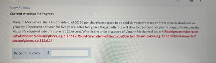 Solved Current Attempt in Progress Vaughn Mechanical Incis | Chegg.com