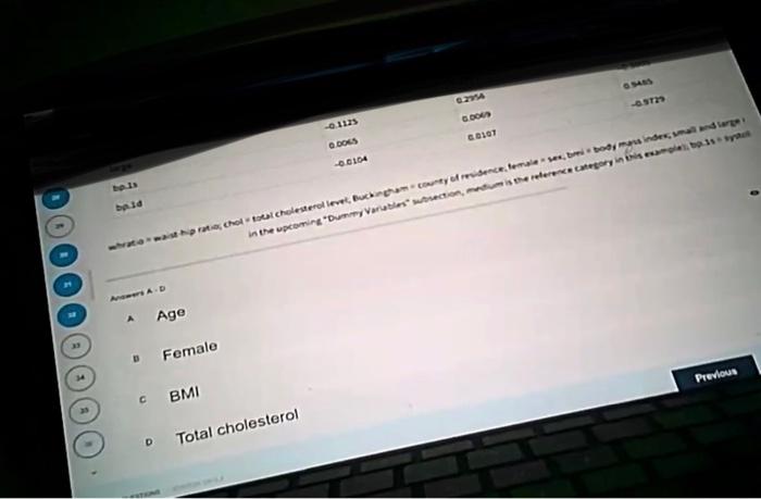 Solved g variables (if elther present andent variable | Chegg.com
