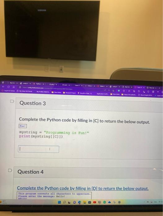 Solved Complete the Python code by filling in [C] to return | Chegg.com