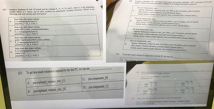 Solved Q28. \begin{tabular}{|c|c|} \hline A. & \\ \hline B. | Chegg.com