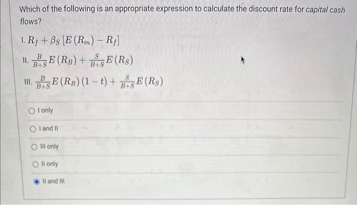 Solved Which of the following is an appropriate expression | Chegg.com