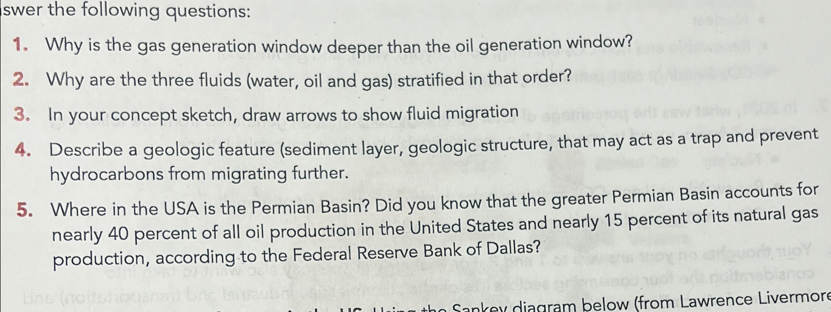Solved swer the following questions:Why is the gas | Chegg.com